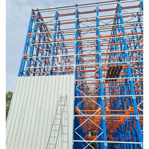 500-4000 kg/paar Beam Capacity Storage Pallet Rack Supported Warehouse Cladding Rack