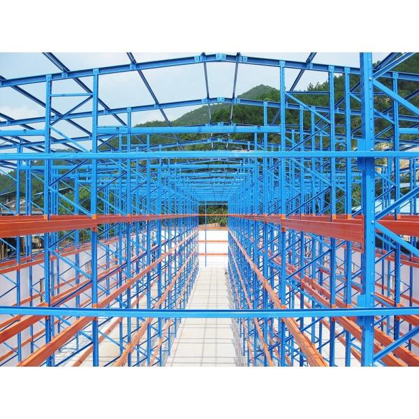 500-4000 kg/paar Beam Capacity Storage Pallet Rack Supported Warehouse Cladding Rack
