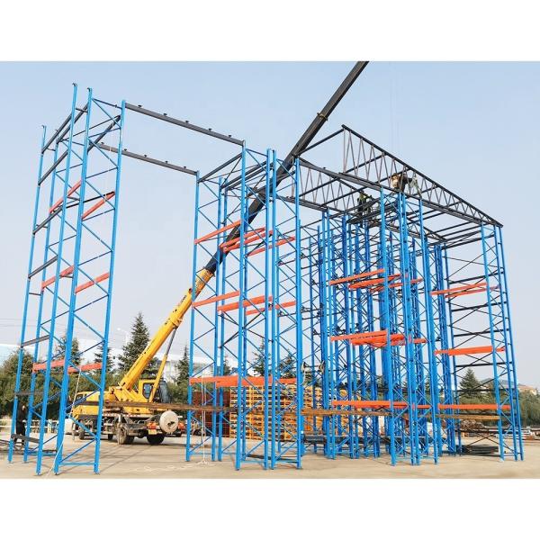 500-4000 kg/paar Beam Capacity Storage Pallet Rack Supported Warehouse Cladding Rack