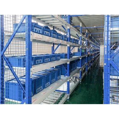 China E-commerce en chemische installaties magazijn gespannen mezzanine plank met 500 kg lading Te koop