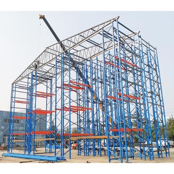 500-4000 kg/paar Beam Capacity Storage Pallet Rack Supported Warehouse Cladding Rack