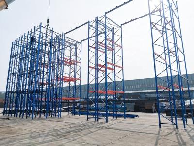 China Organização de armazém duradoura com protecção contra corrosão Prateleiras pré-fabricadas à venda