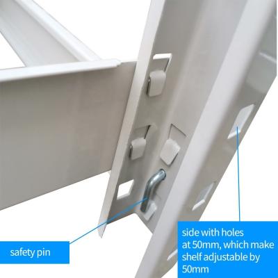 Cina Altezza dello strato regolabile Unità di scaffalato senza bulloni di 6 livelli con rivestimento antincorrosione in vendita