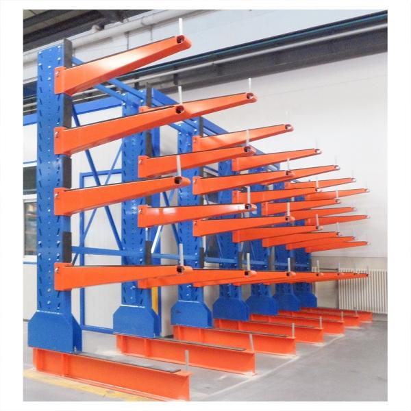 Quality 1000 kgs Load Capacity Cantilevered Storage Rack for Versatile Warehouse Storage for sale