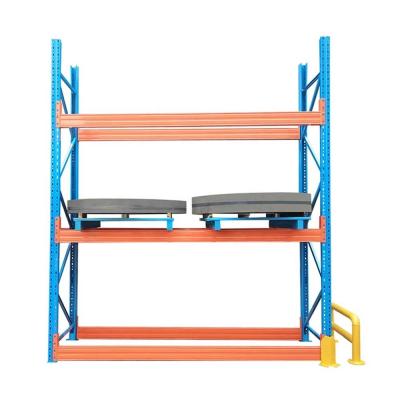 China Selective Pallet Rack Heavy Duty Industrial Upright Shelf Frame for Warehouse Storage for sale