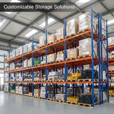 China Warehouse Rack Selective Rack Storage System Offering Customizable Storage Solutions for Various Industrial Applications for sale
