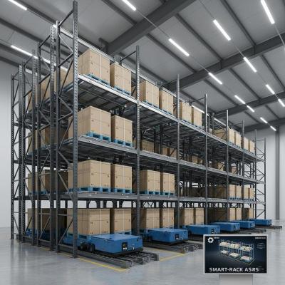 China Automated Storage And Retrieval Systems Compatible Structural Rack Pallet System With Corrosion Protection For Space Utilization for sale