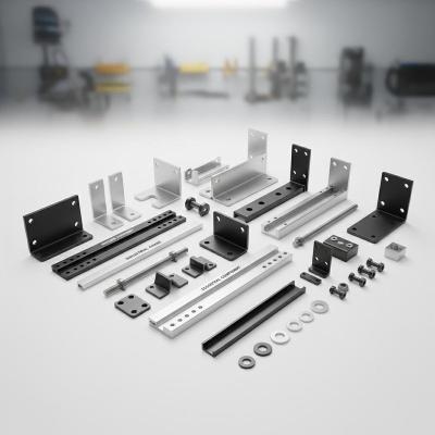 China Indoor Industrial Equipment Rack Parts Including Brackets Essential Components for Secure Installation and Support for sale
