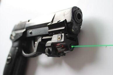 China Military Tactical Pistol Mini Laser Sight Fit for Picatinny and Glock Rail for sale