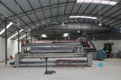 China LDPE/HDPE Geomembrane Film with Geotextile compound Production Line for sale