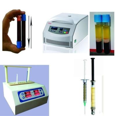 Cina 6/8x15ml Dispositivo di centrifugazione portatile PRP 0-4000rpm Per per ospedali di chirurgia estetica in vendita