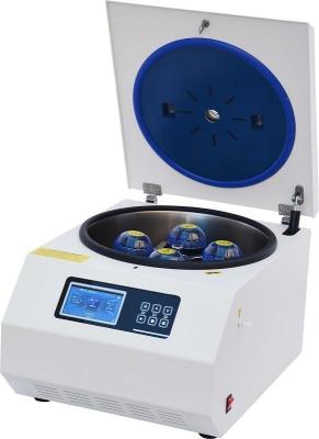 China 4x400ml Low Speed Benchtop Centrifuge Biosafe Low Noise and UV technology for sale