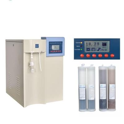 Cina AC110V-240V 10 litri / ora Sistema di acqua deionizzata per laboratorio in vendita