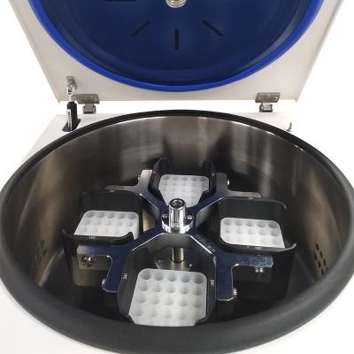 China Centrífuga de alta velocidade de grande capacidade de 3L de banco rotor de balanço polivalente para análises de laboratório à venda
