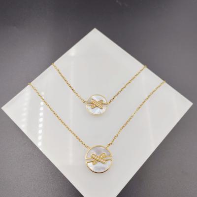 Cina New Arrival Trendy Lines  Newest Gold Color Stainless Steel  Earring ,Necklace , Bracelet Sets  For Lady in vendita