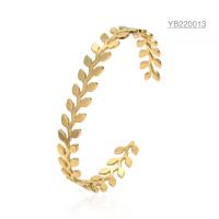 China Olive Leaf Cuff Bracelet For Lady for sale