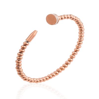 Cina Regalo di San Valentino del braccialetto della vite dell'acciaio inossidabile del ODM dell'OEM in vendita