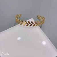 China Olive Leaf Cuff Bracelet For Lady for sale