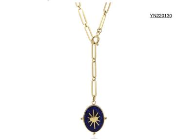 Cina Collana con ciondolo Love Sun intarsiato bianco Fritillary per fidanzata in vendita