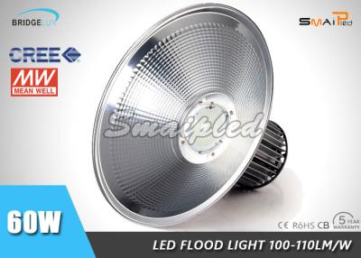 China 277V Aluminum Industrial High Bay LED Warehouse Lighting Fixtures 60 Watt for sale