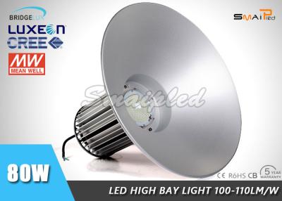 China 80 Watt High Bay LED Light / Energy Efficient High Bay Lighting With SMD Bridgelux LED for sale