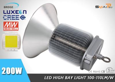 China High Brightness 200 W Industrial LED High Bay Lighting CCT 2700K - 6500K for sale