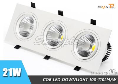 China High Brightness Waterproof 21W LED Recessed Downlights Approved CE for sale