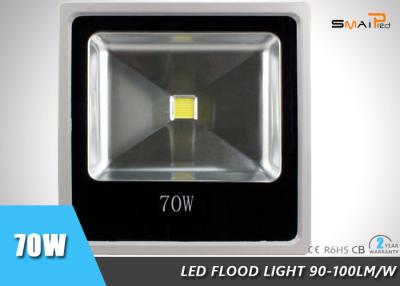 China 70 Watt High Power LED Flood Lights Outdoor , LED Garden Flood Light Cool White 6500K for sale