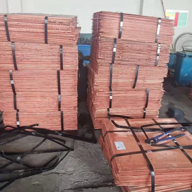 Copper Cathode Scrap - 99.99% Pure, Ideal for Recycling Projects