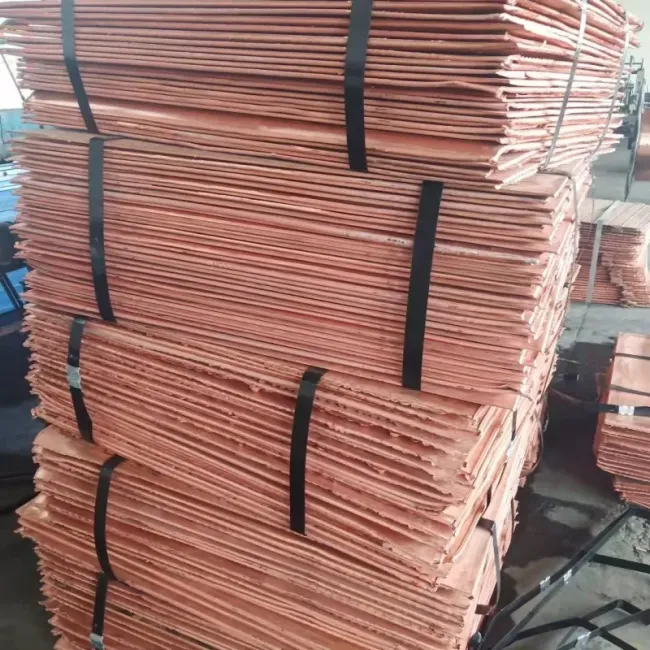 Copper Cathode Scrap - 99.99% Pure, Ideal for Recycling Projects