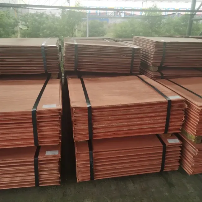 Copper Cathode Scrap - 99.99% Pure, Ideal for Recycling Projects