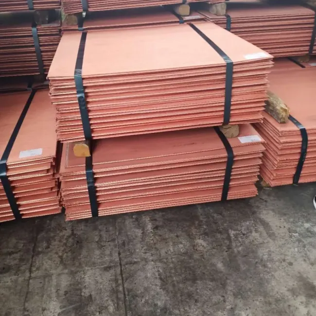 High Purity Copper Scrap - 99.99% Cathodes for Industrial Use