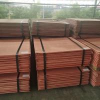 China 99.99% Pure Copper Cathodes 125kg Sheets - LME Standard 914x914x12mm Dimensions for sale