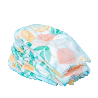 China oem new design top quality super absorbent elastic waistband baby diaper for sale