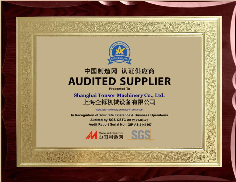 Made-In-China - Shanghai Tonsor Machinery Co., Ltd