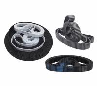 China Trapezoidal Tooth Rubber Synchronous Belts/ Timing Belts for sale