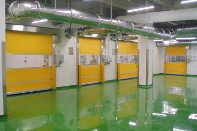 China Anti- slijtage Nylon gevormd binnenkader rollende garagedeur industrieel Te koop