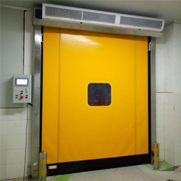 Elegance Plastic Intelligent Film Industrial Roller Shutter Doors With UV resistance Self Repair