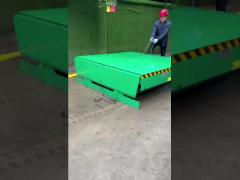 Verstelbare hoge capaciteit mechanische laaddockniveler voor veilig vrachtwagenladen