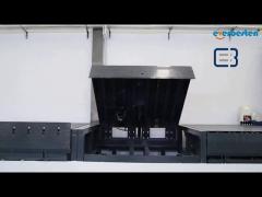 De afvalverwerkingsinstallatie is gemaakt van een materiaal van meer dan 500 mm.