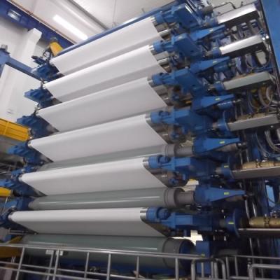 China Cast Iron Thermal Calendering Roll Paper Making Line Calendar Roller for sale