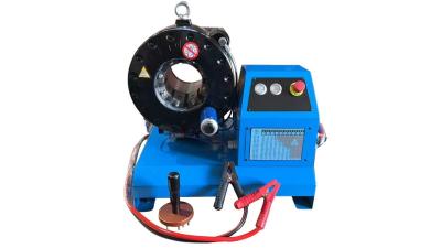 China 24V Mobile Hydraulic Hose Crimping Machine with 280T Crimping Force for High Pressure Hose Assembly for sale