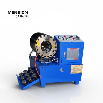China Automatic 2 Inch 51mm Flexible Stainless Steel Braided Hose Crimper P51 Hydraulic Hose Crimping Machine For Construction Machine for sale