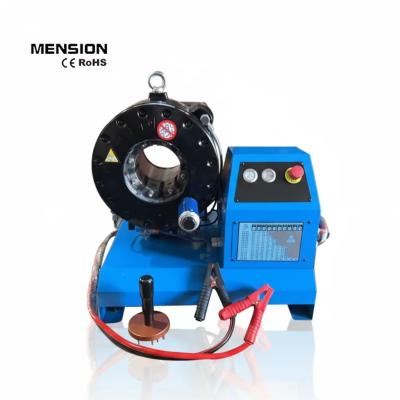 China 24V Mobile Hydraulic Hose Crimping Machine for High Pressure Hose Assembly Pressing for sale