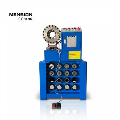 China MS-51KH Hydraulic Hose Crimping Machine with 500T Crimping Force 14-87mm Range and 10 Die Sets for sale