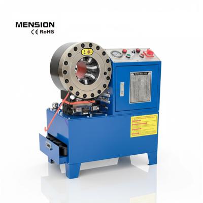 China DX68 Hydraulic Hose Crimper with 640T Crimping Force 14-87mm Range and 10 Die Sets for sale