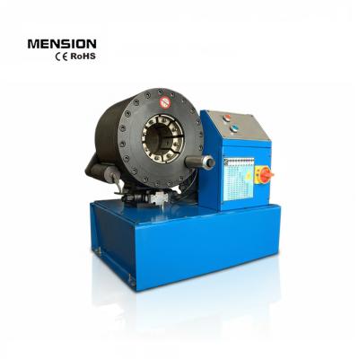China NC130 AC Hose Crimping Machine with 650T Crimping Force, 14-87mm Range & UC Control Technology for sale