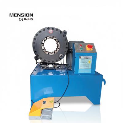 China Portable Hydraulic Hose Crimper with 980T Crimping Force, 14-167mm Crimping Range, and 31.5Mpa System Pressure for sale