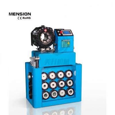 China NC130 Hydraulic Hose Crimping Machine - 2 Inch CNC Automatic Hose Crimper with 13 Die Sets for Hydraulic Fittings for sale