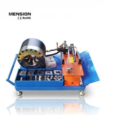 China Manual Pump Brake Hose Crimping Machine with 350T Crimping Force and 14 - 87mm Crimping Range for sale